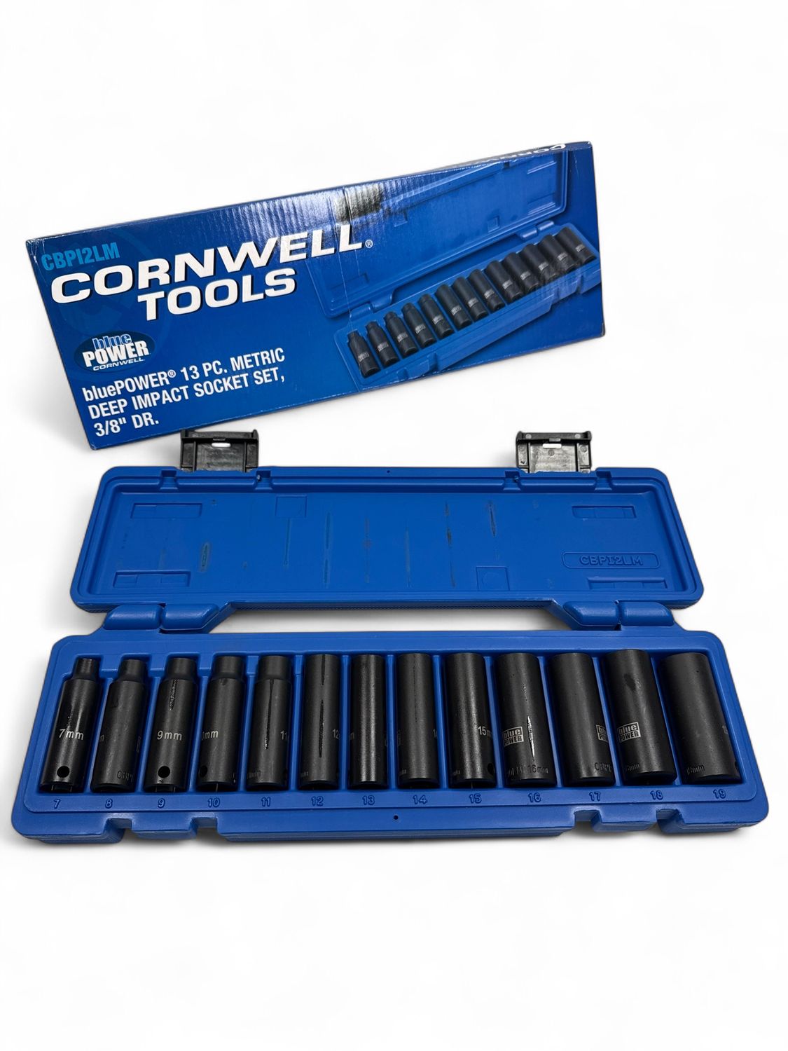 Cornwell 12pc 3/8” Drive Metric Impact Socket Set, CBPI2LM - Shop ...