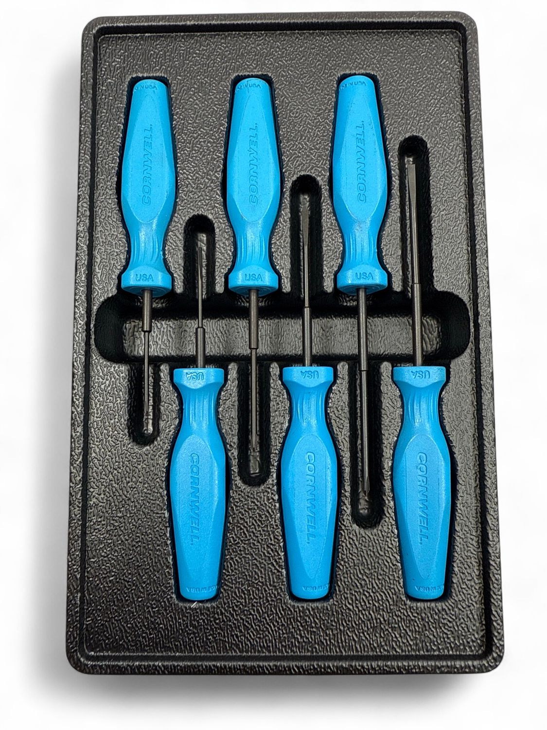 Cornwell USA 6pc Micro Slotted & Phillips Screwdriver Set, CSDUS27020T ...