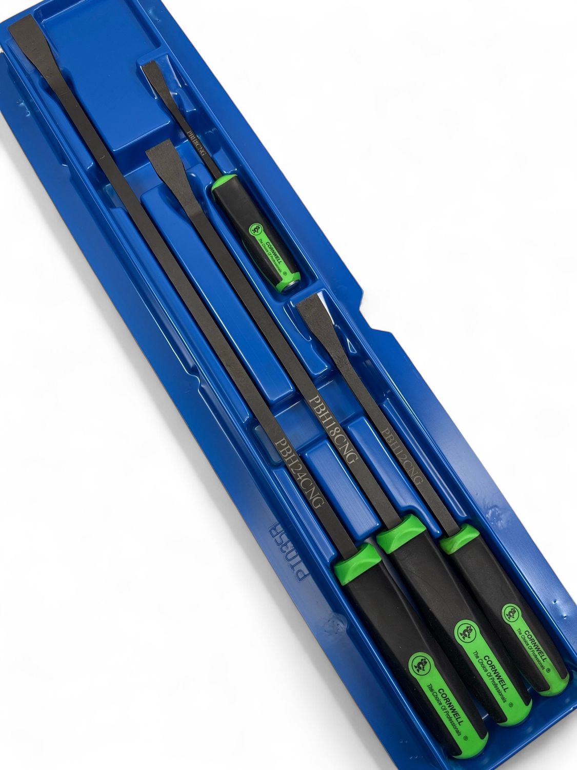 Cornwell 4pc Handled Pry Bar Set; Neon Green, PBH4CSTNG - Shop - Tool ...