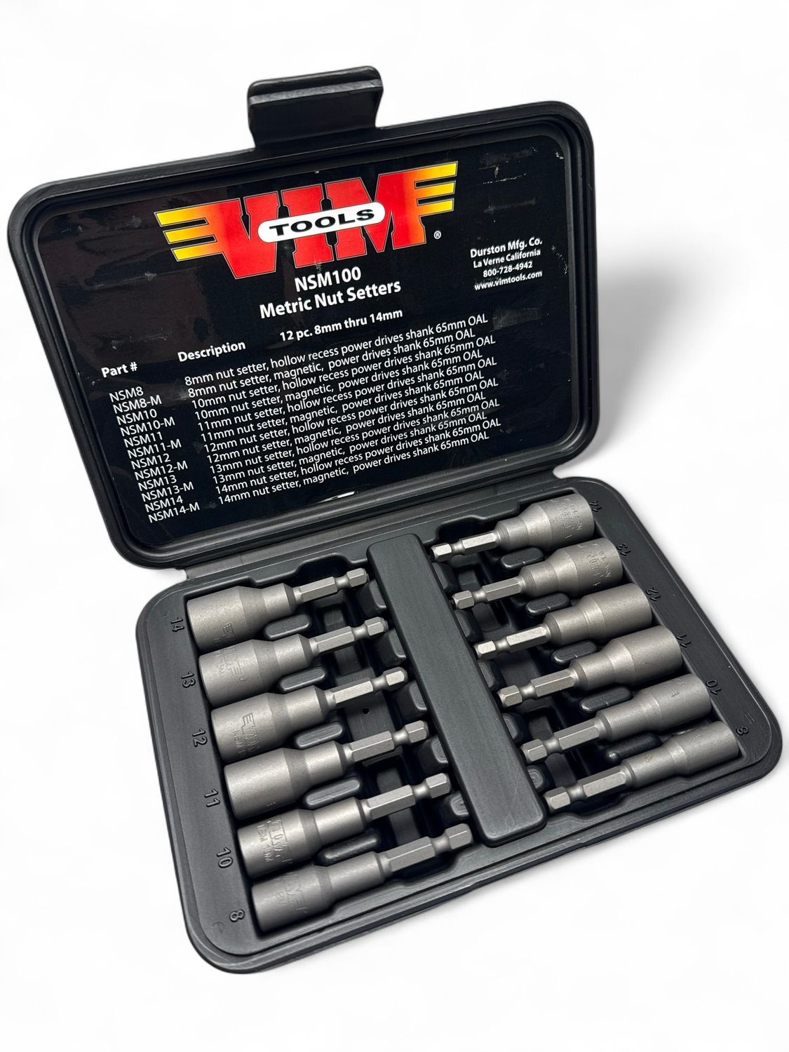 VIM 12pc Metric Nut Setters 8mm - 14mm, NSM100 - Shop - Tool Swapper