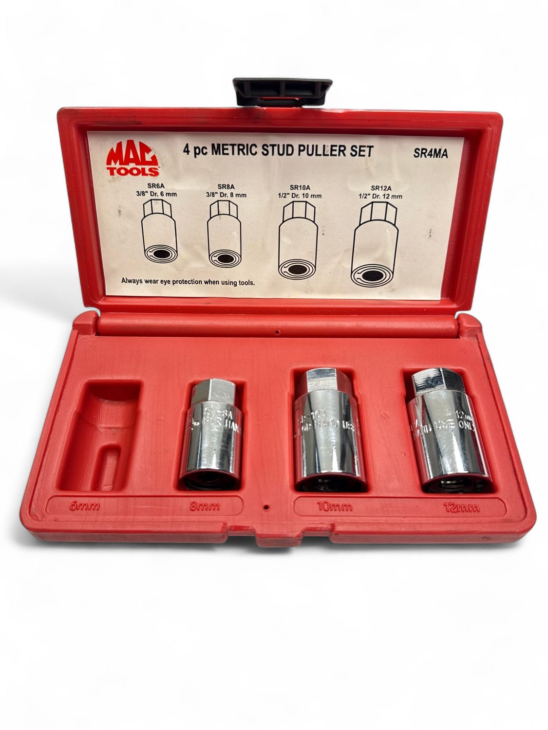 Mac Tools 4pc Fractional Stud Puller Set, SR4MA - Shop - Tool Swapper