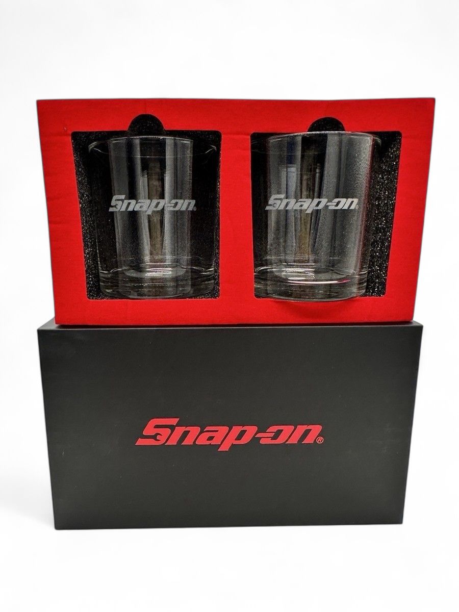 Snap On 2pc Whiskey Glass Set, In Custom Box 02B - Shop - Tool Swapper
