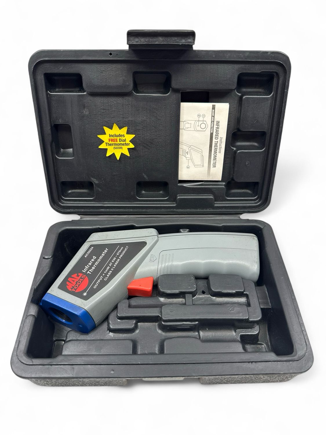 Mac Tools Infrared Thermometer With Laser, AC52224 - Shop - Tool Swapper