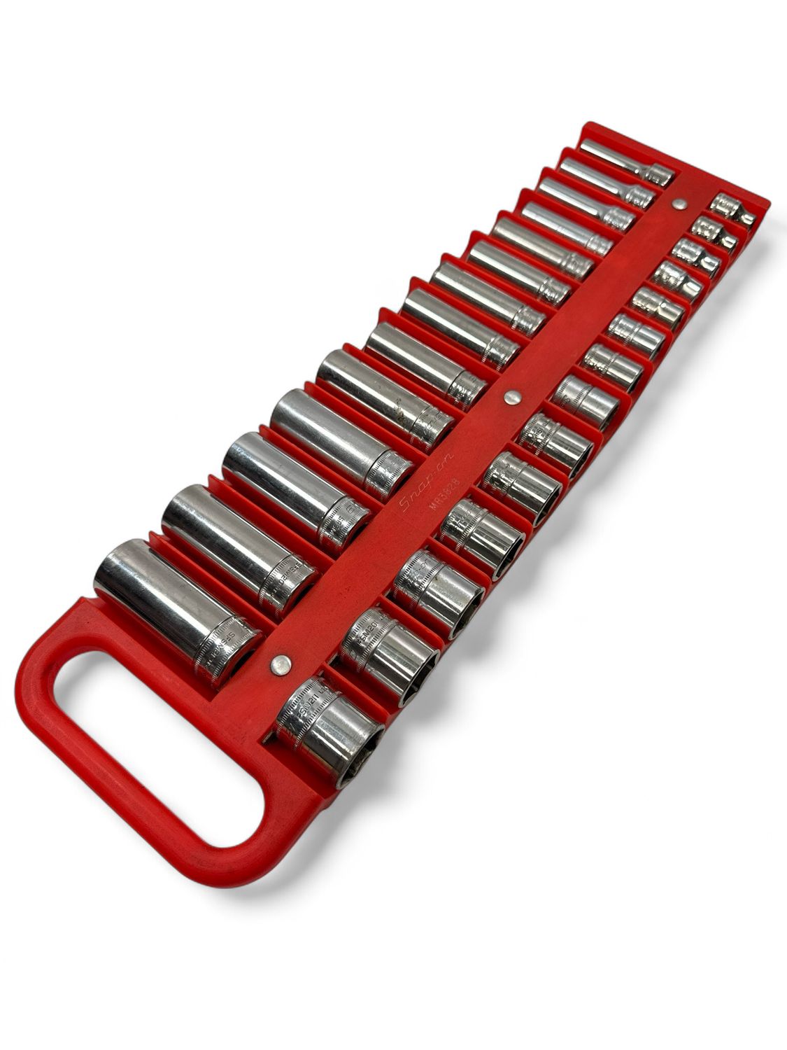Snap On 28pc Flank Drive Deep & Shallow 3/8” Drive 6pt Metric Socket ...