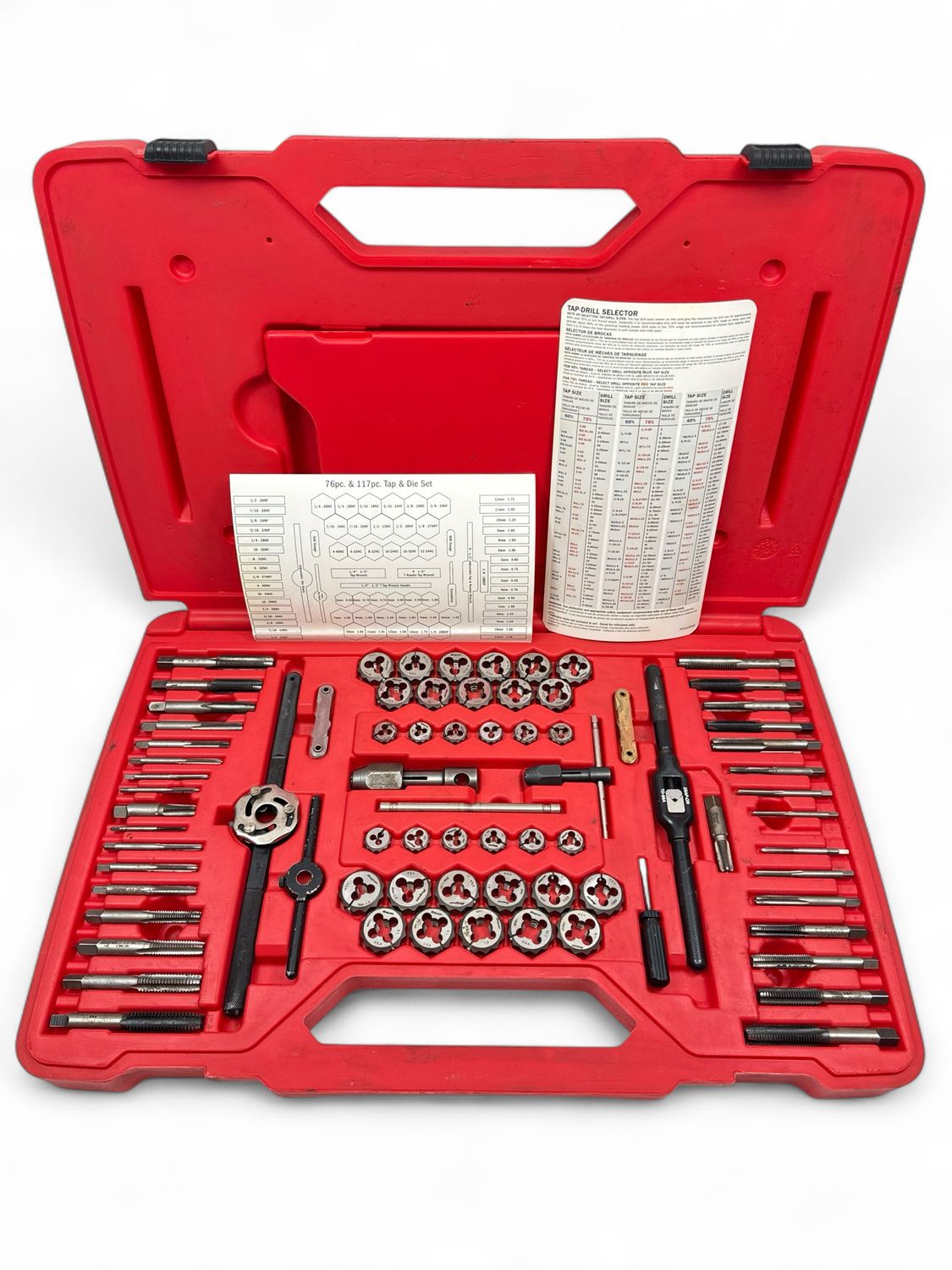 Snap On 76 Pc. Tap & Die Set, TDTDM500A - Shop - Tool Swapper