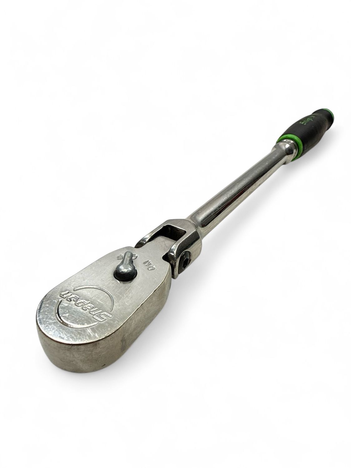 Snap On 3/8" Drive Dual 80® Technology Soft Grip Long Handle Flex-Head ...