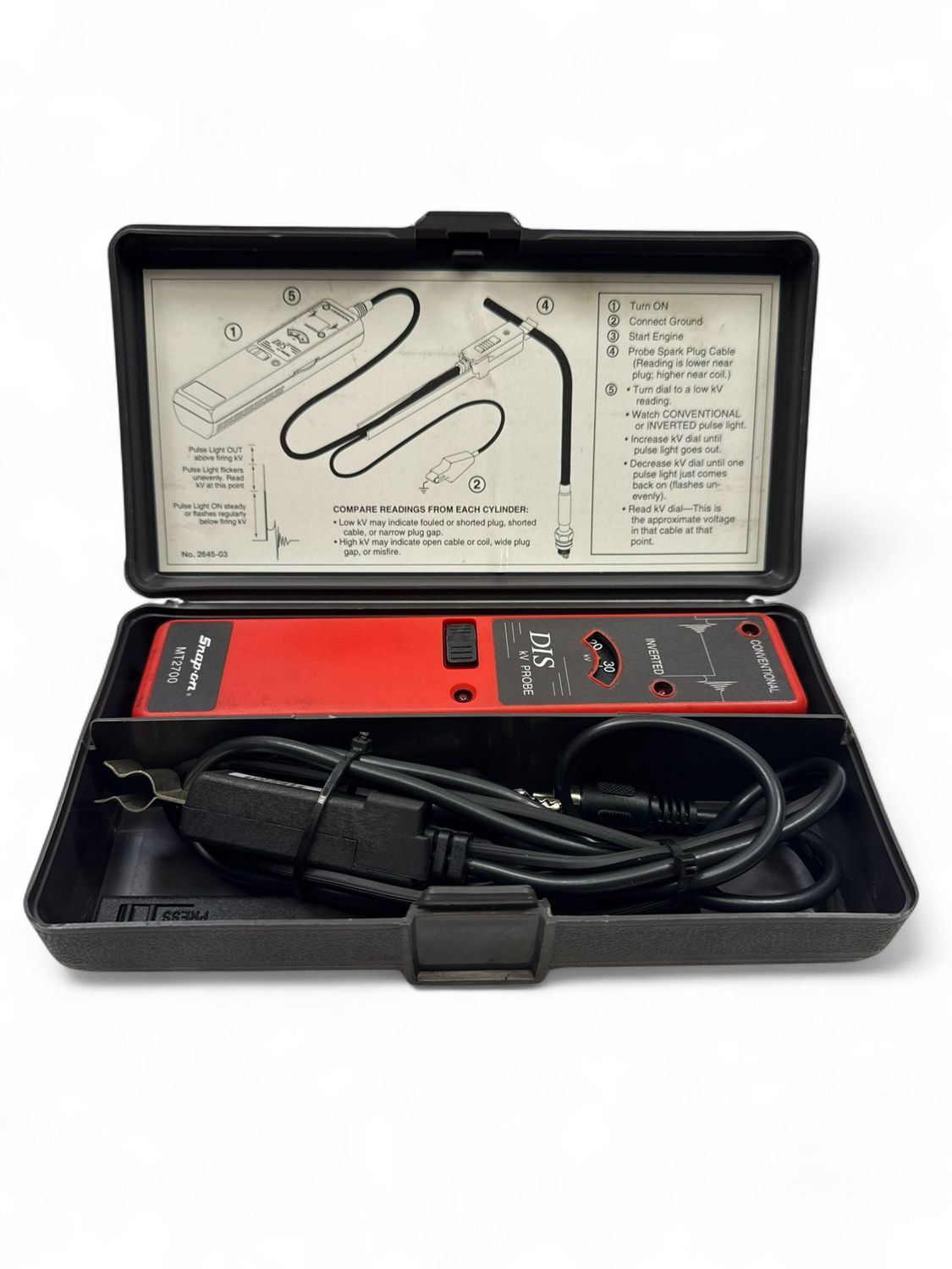 Snap On DIS/kv Probe Ignition Spark Tester, MT2700 - Shop - Tool Swapper