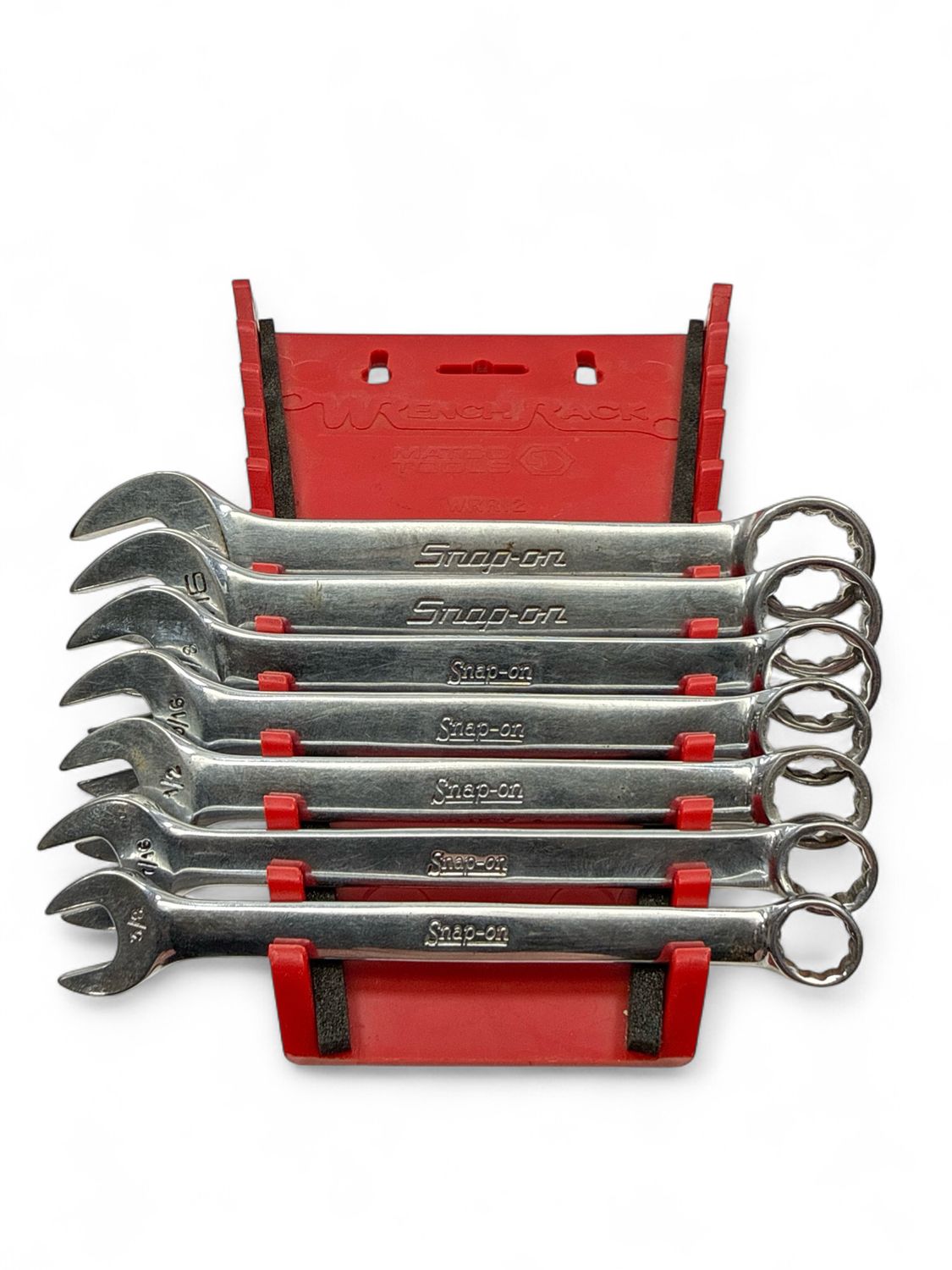 Snap On 9 Pc. 6-Point SAE Flank Drive Short Combination Wrench Set (5/ ...