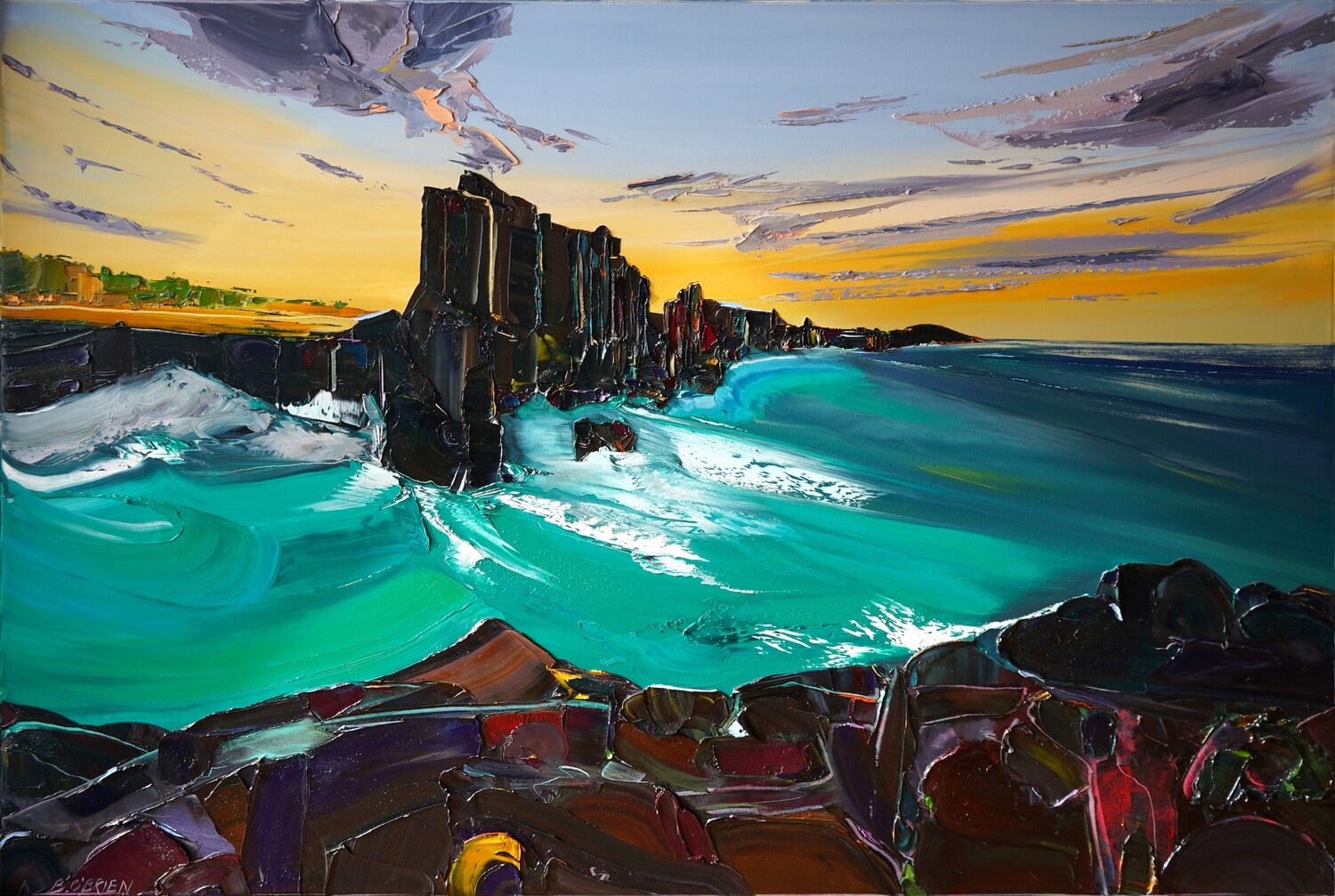 DEAR BOMBO, SHOW ME A SIGN - The original painting