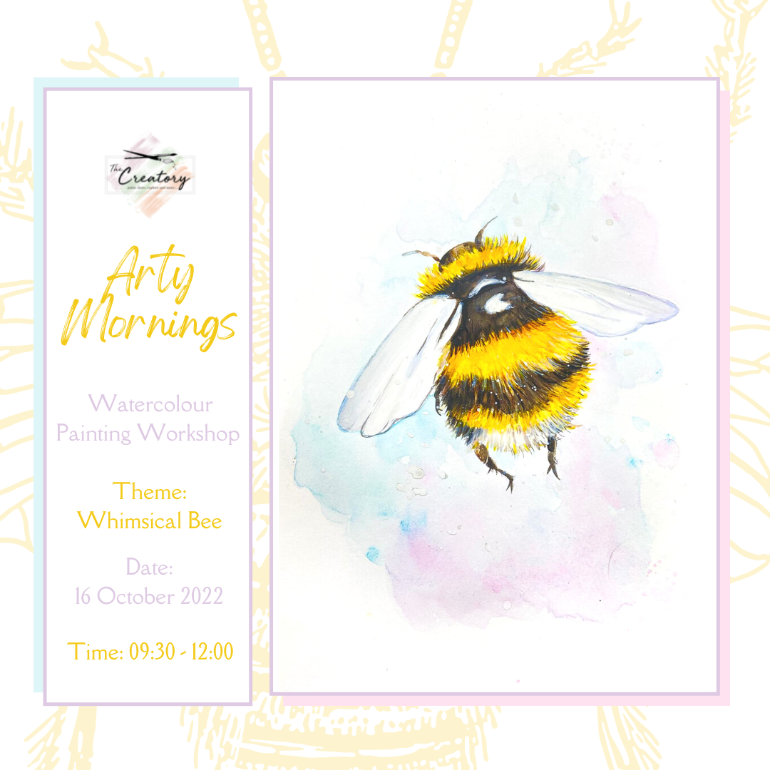 Arty Mornings: Whimsical Bee - 16 October 2022