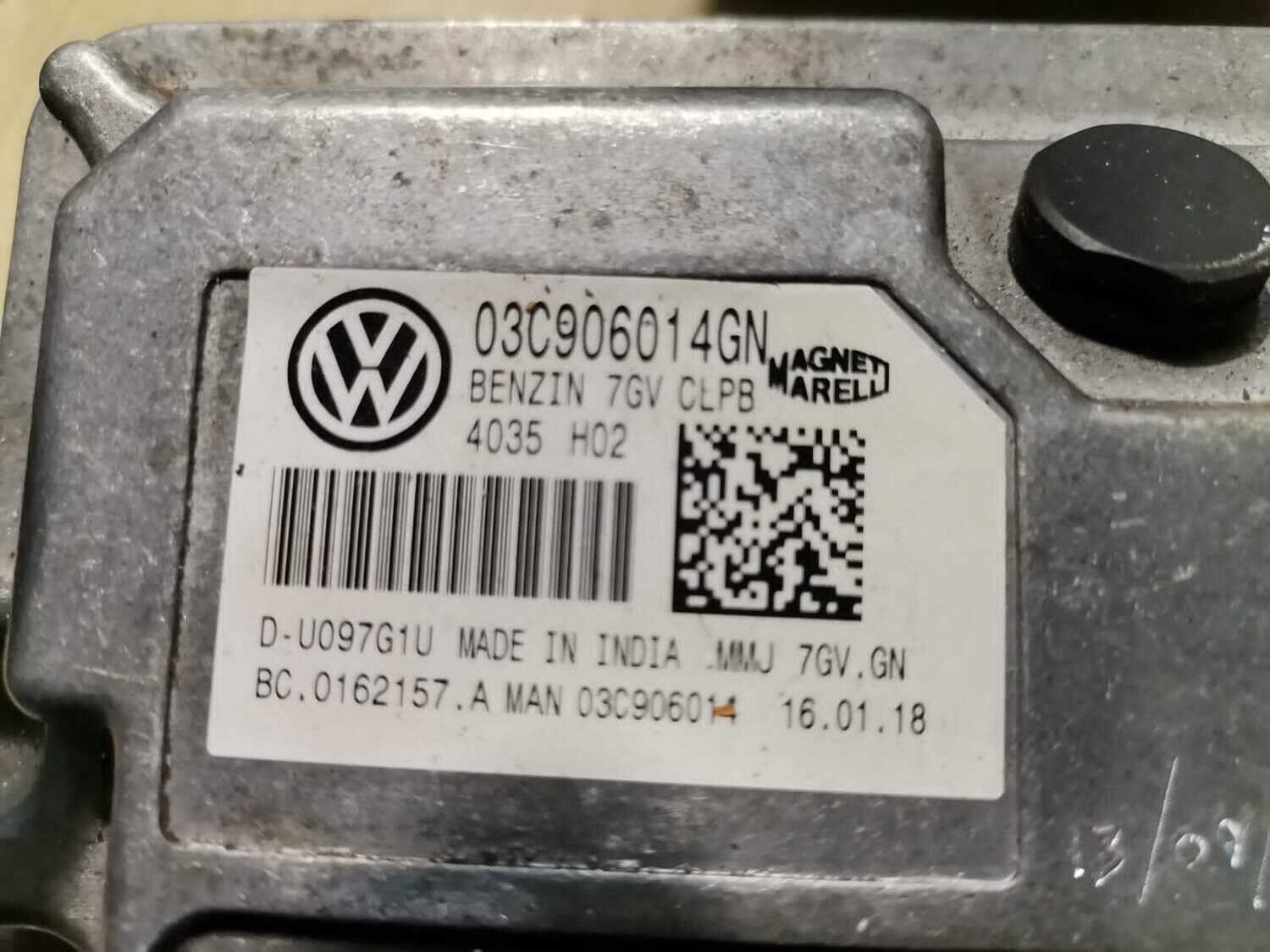 Volkswagen Polo 1.4 - 03C 906 014 GN, Magneti Marelli, Engine Control ...