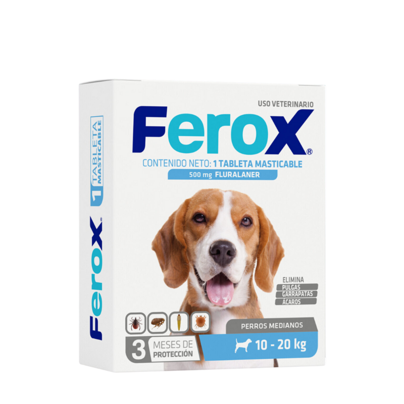 Ferox 10-20 kg 500 mg: Veterinaria Managua