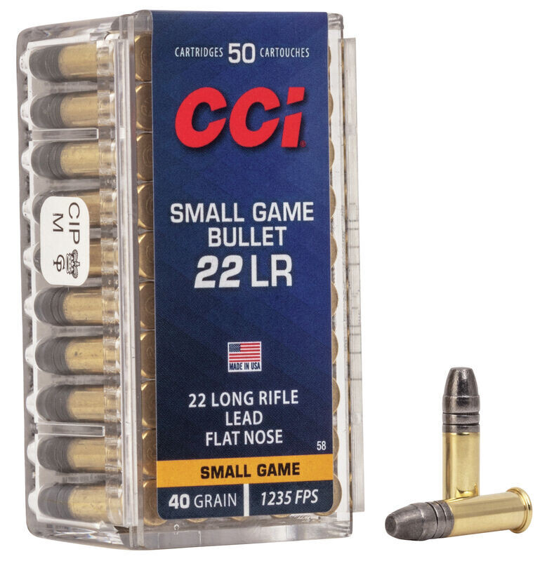CCI Small Game Bullet .22Lr 40gr