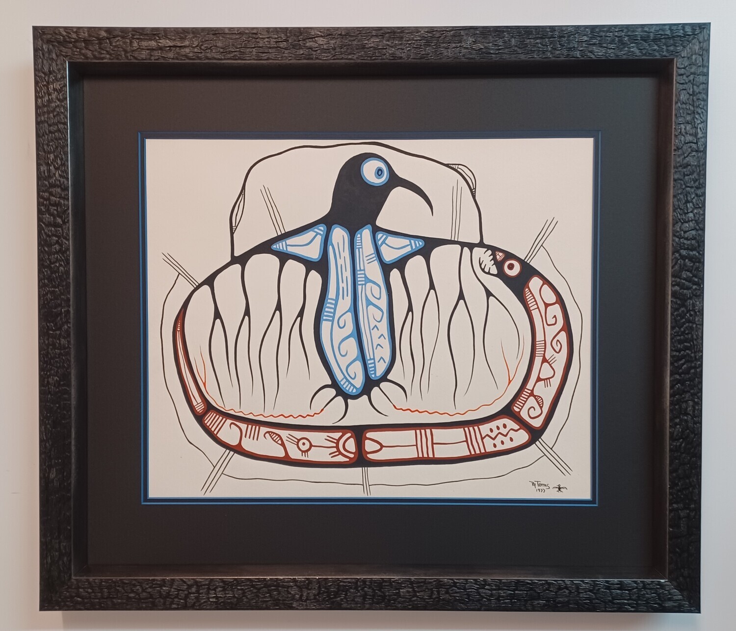 Roy Thomas "Bird and Snake" | Down to Earth Art Gallery & Fine Framing