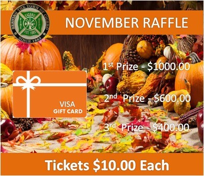 November Gift Card Raffle | Store