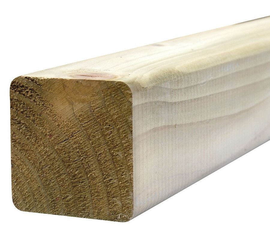 Smooth Eased Edge Treated Posts