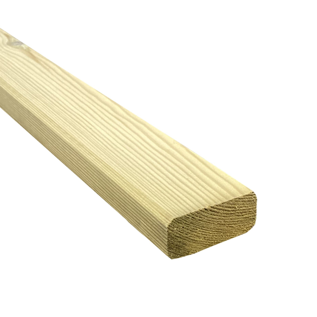 19mm x 44mm Planed Redwood Pressure Treated Landscape Batten