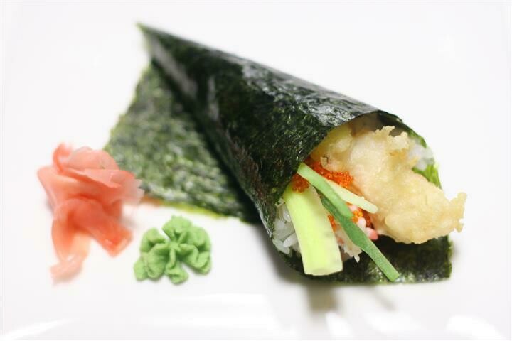 Prawn Tempura Temaki