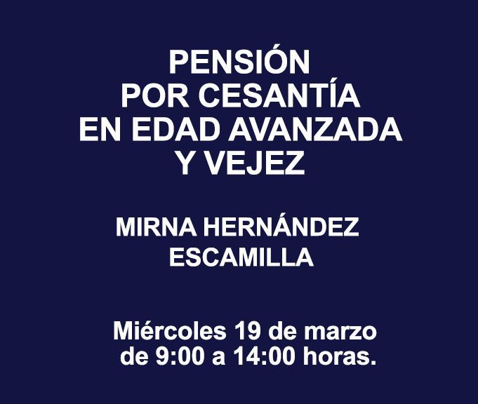 PENSIÓN POR CESANTÍA EN EDAD AVANZADA Y VEJEZ