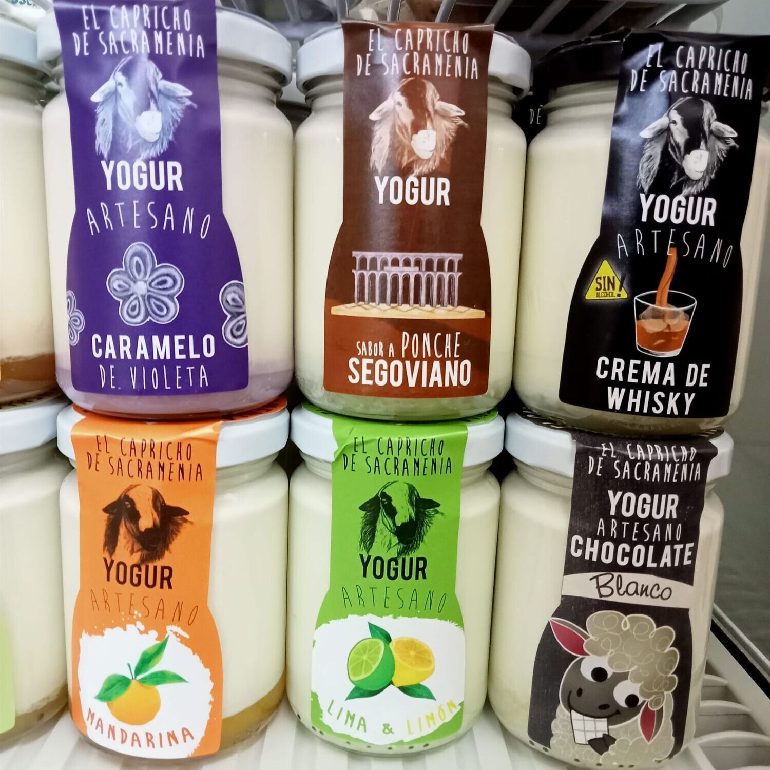 Yogures de oveja de Sacramenia