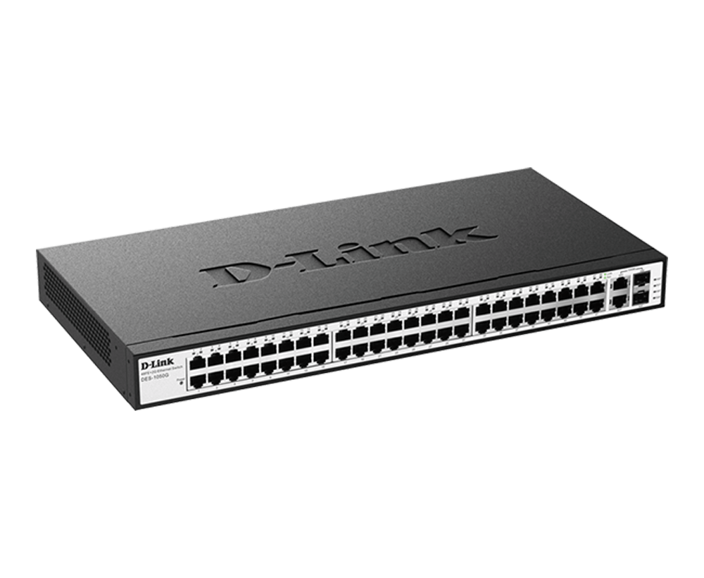 SWITCH 50 PORTS 48 PORT 10/100 MBPS + 2 PORTS 10/100/1000 MBPS 02 SFP ...