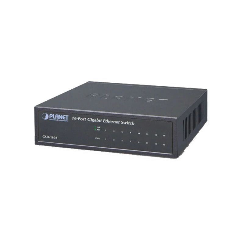 SWITCH GIGA 8 PORTS POE + 2 PORTS SFP MANAGABLE - PLANET