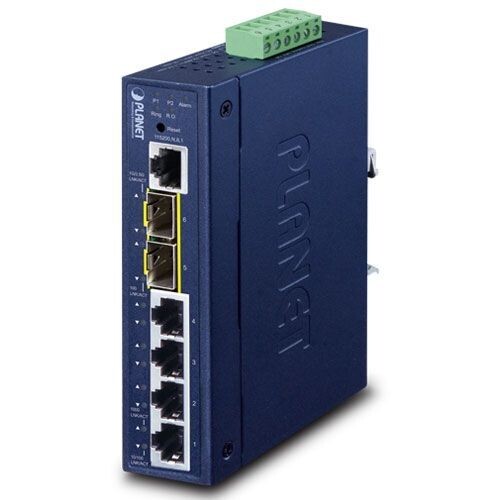 SWITCH GIGA 8 PORTS POE + 2 PORTS SFP MANAGABLE - PLANET