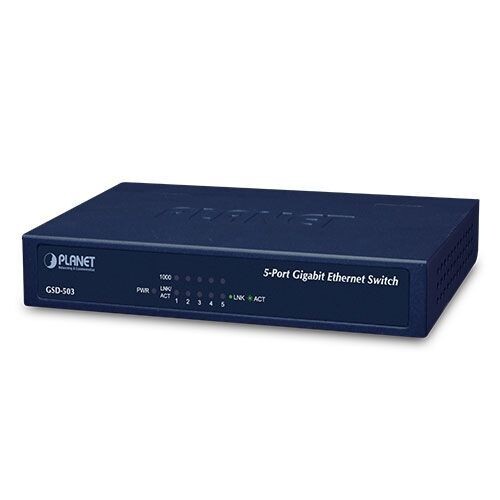 SWITCH GIGA 8 PORTS POE + 2 PORTS SFP MANAGABLE - PLANET