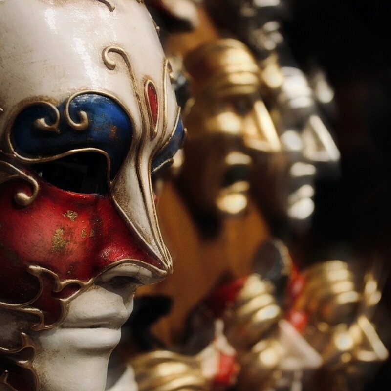Venezianische Masken