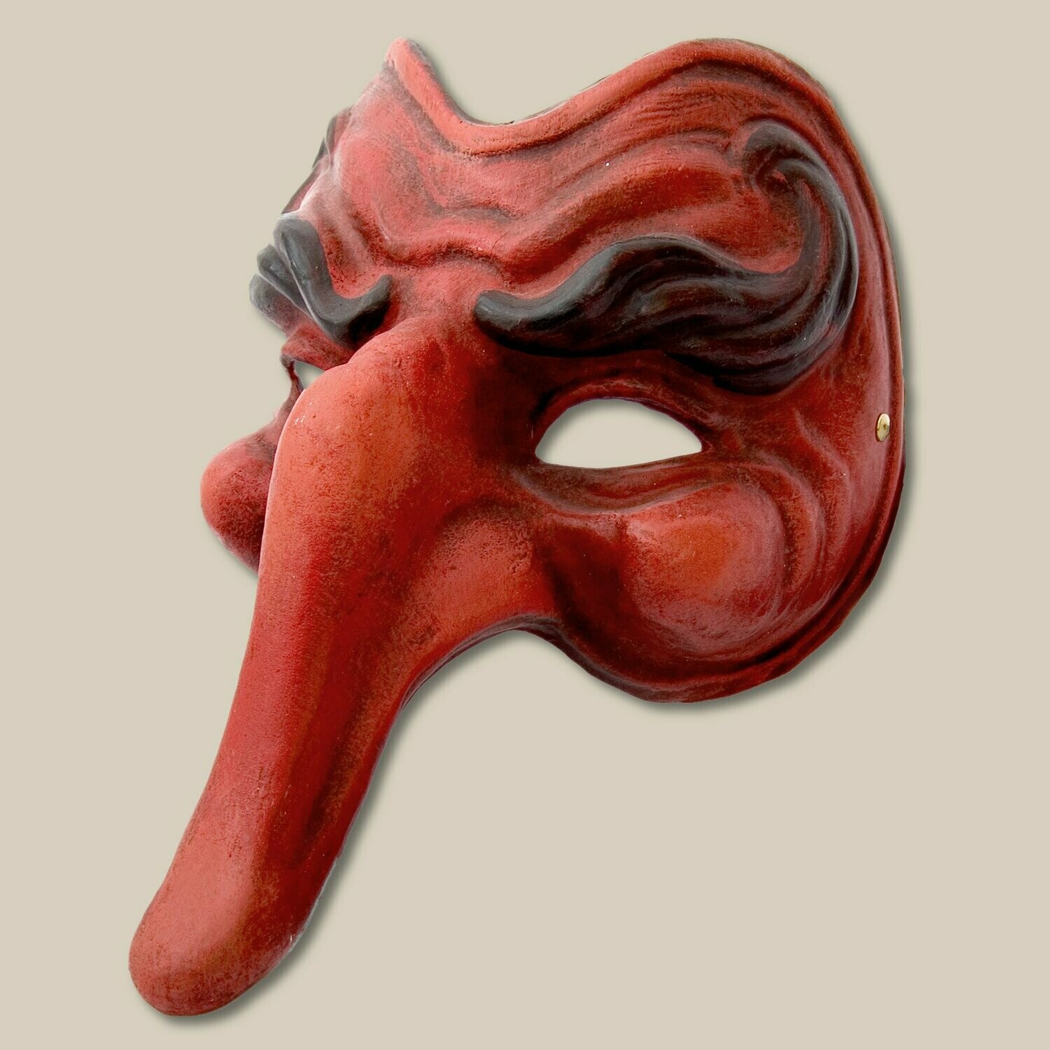 Capitano rosso - Commedia dell' Arte-Maske