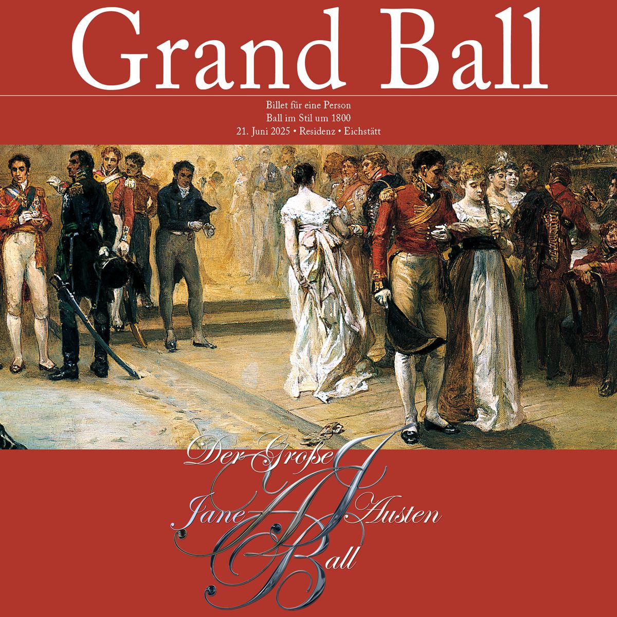 Vorverkaufsticket - Der Große Jane Austen Ball 2025