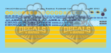 Alaska Railroad Passenger Modern Z Scale Decal Set