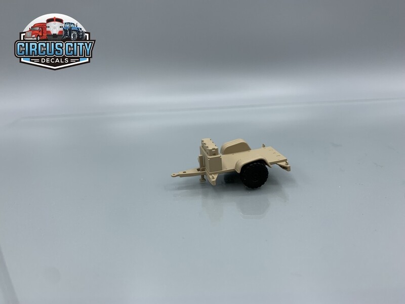 Painted Military Joint Light Tactical Vehicle JLTV Trailer HO 1:87 ...