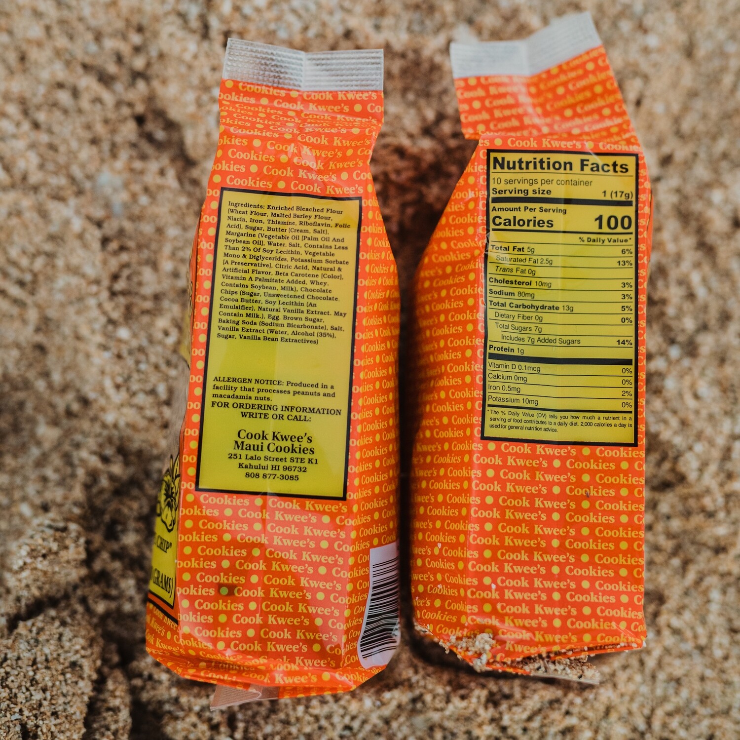 Chocolate Chip Cookies — Shop — Cook Kwee's Maui Cookies