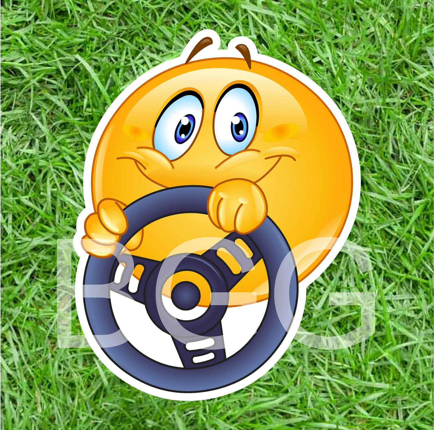 Emoji (Driving) - Store - Bluegrass Greetings & Co.