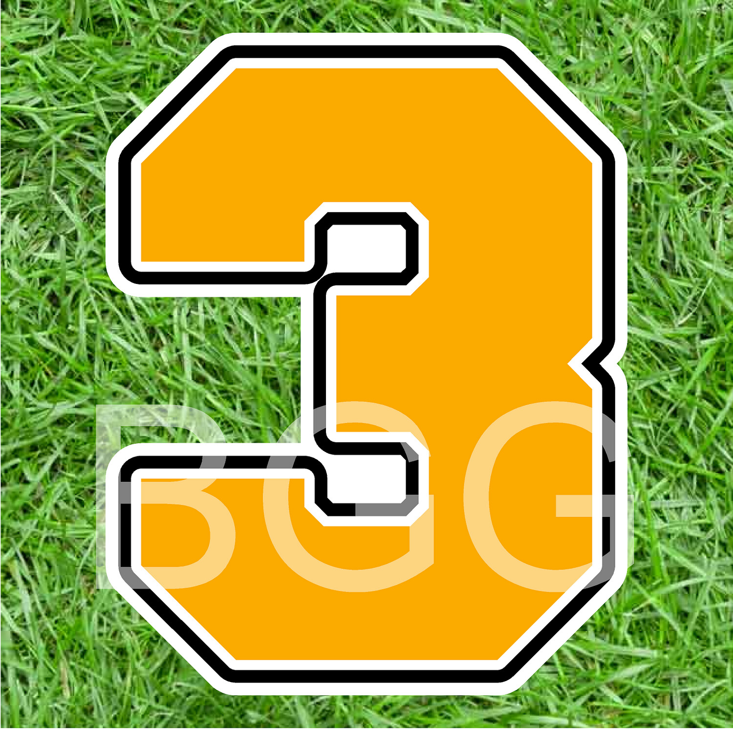 Two Color Number - Store - Bluegrass Greetings & Co.