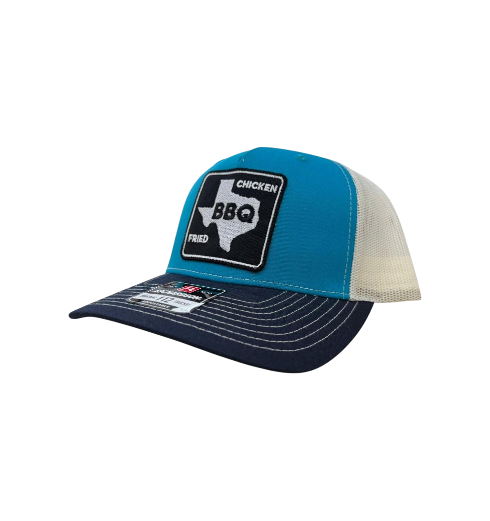 Chicken Fried BBQ Cap - Blue