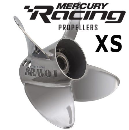 Mercury Bravo I XS Pro Finished 15 1/4 X 26 1/2 RH Propeller 8M0111149 ...