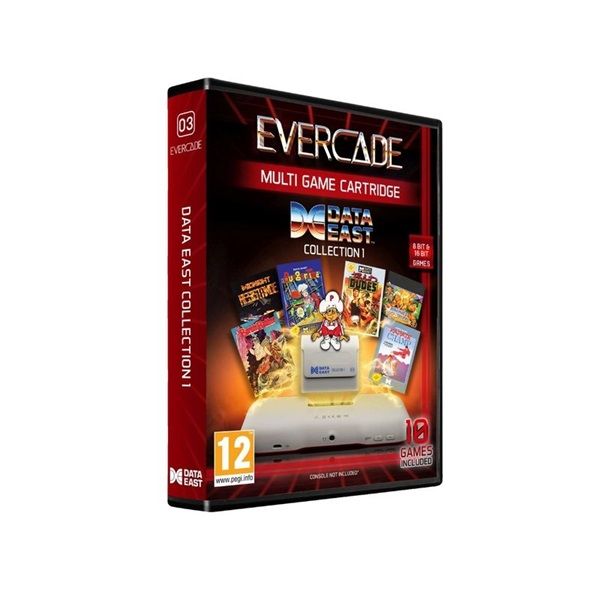 Evercade #03 Data East Collection 10in1 Retro Multi Game játékszoftver ...