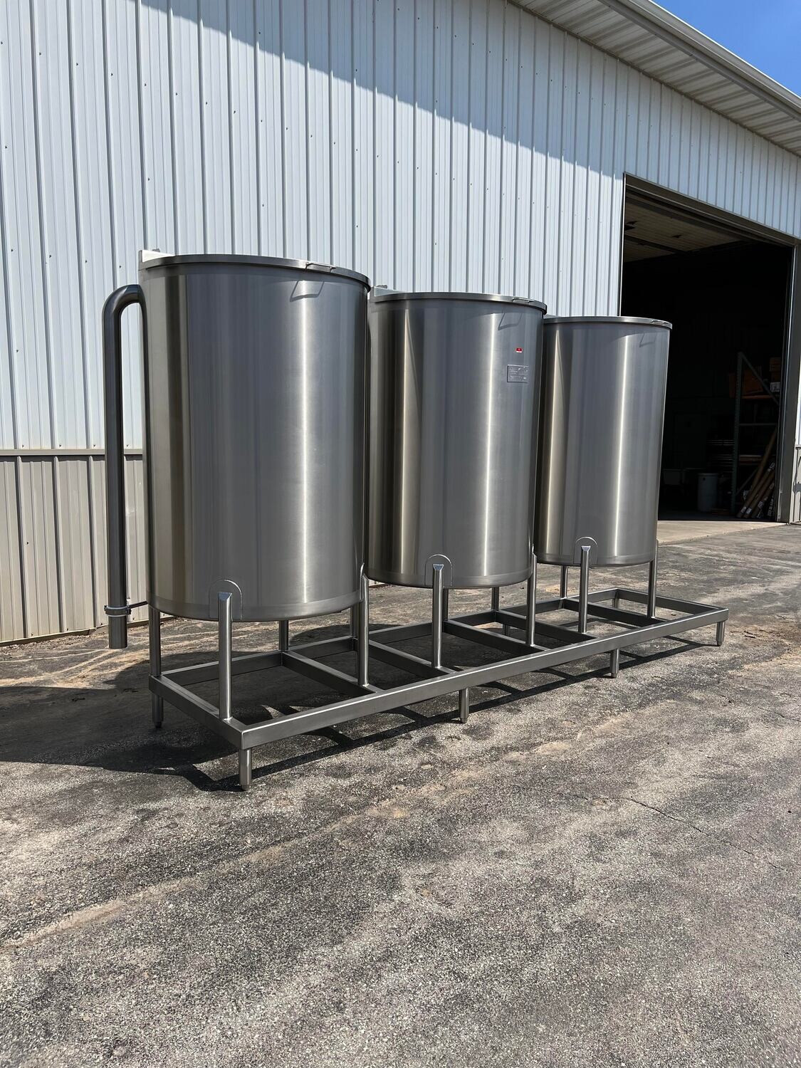 Three Tank CIP Skid - #3542 | Store | Ullmer's Dairy Equipment ...