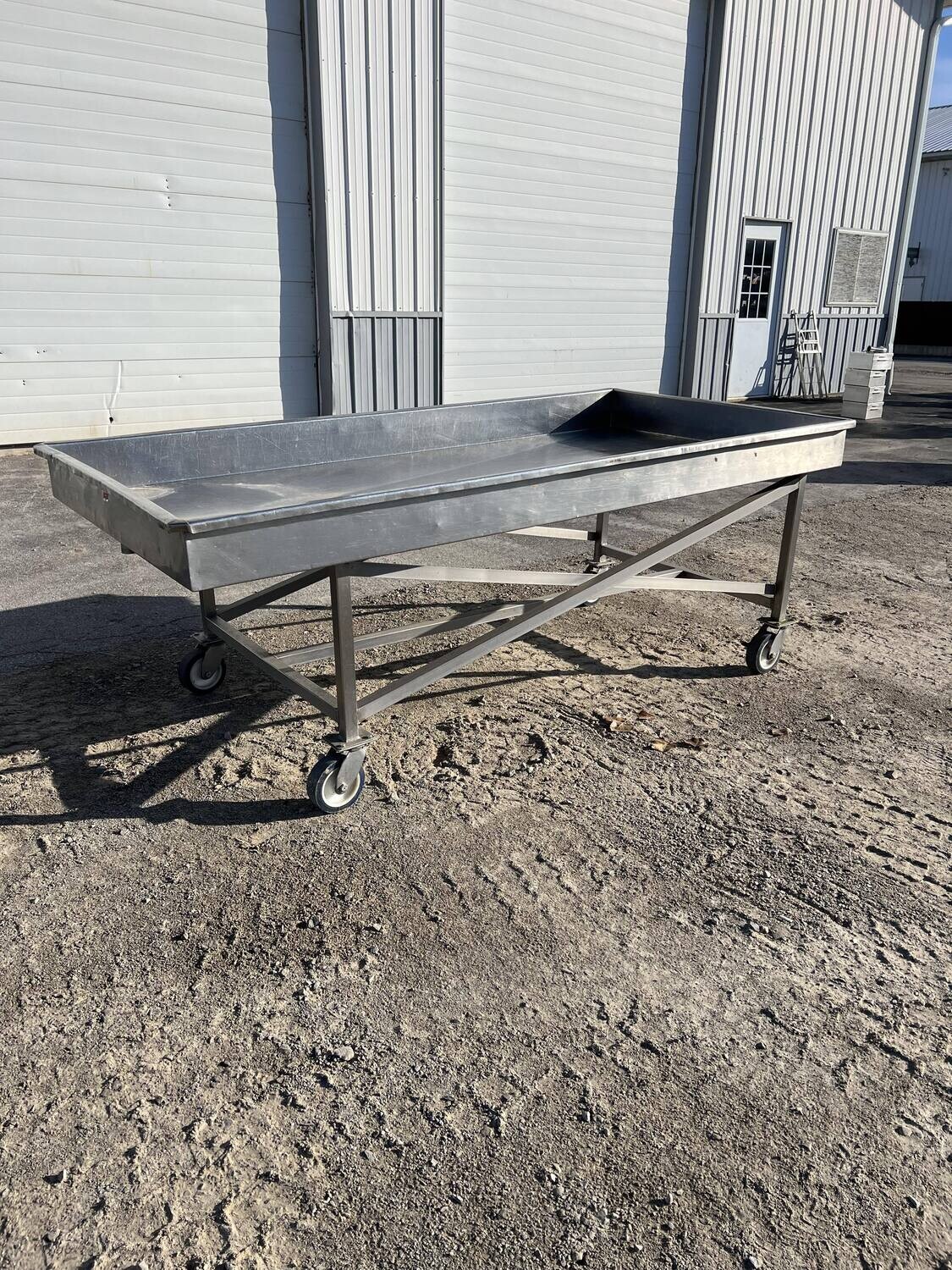 7' Drain Table - #3629 | Store | Ullmer's Dairy Equipment & Fabrication