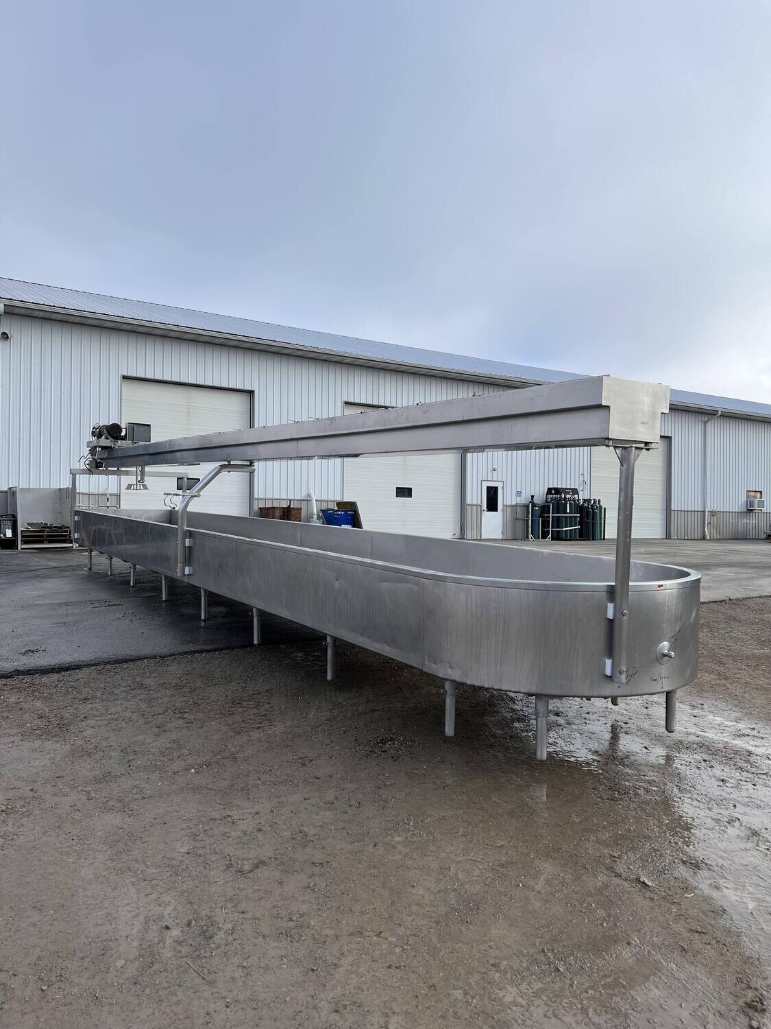 40' Drain Table - #3689 - Store - Ullmer's Dairy Equipment & Fabrication