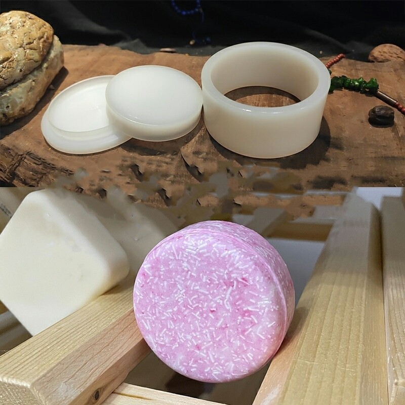 Round Plastic Shampoo Bar Mold