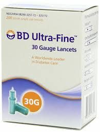 BD Ultra-Fine II Lancets 30 gauge