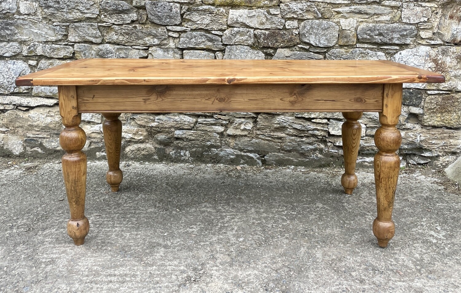 Large Pine Farmhouse Table