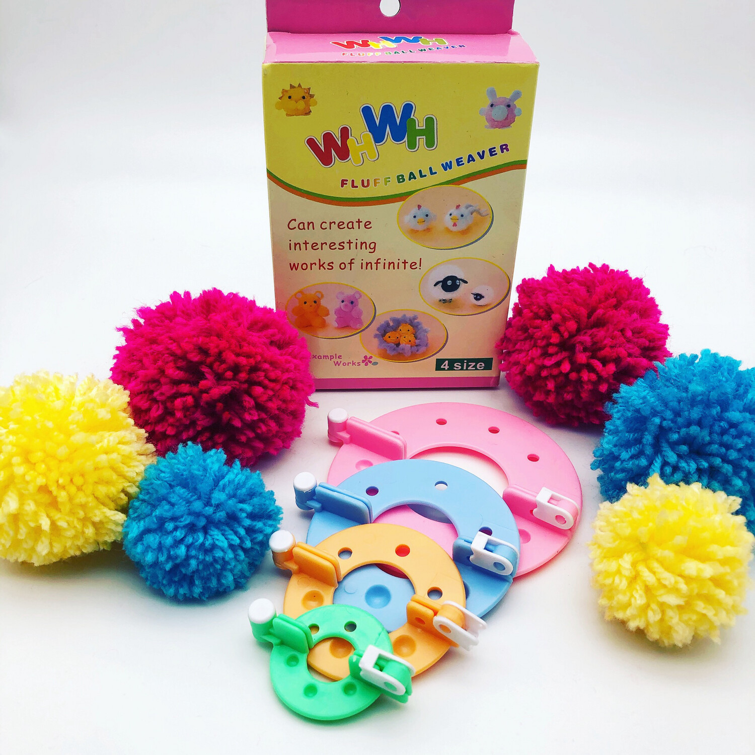 Fluff Ball Makers | Our Little Craft Co | Crochet & Macrame Supplies ...