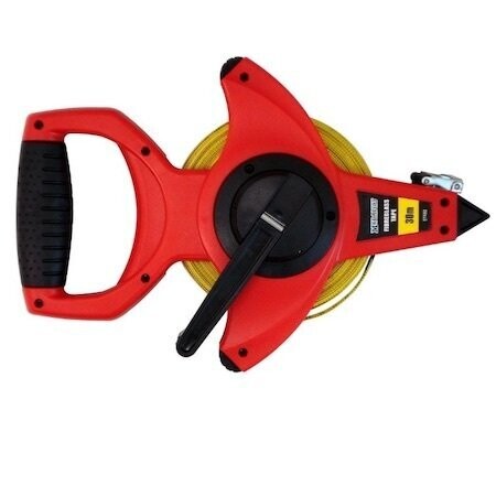 Medalist 100m Fibreglass Open Reel Measuring Tape