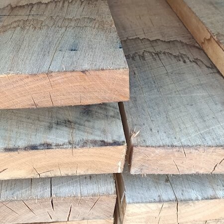 Rough Sawn Hardwood F14 - Green