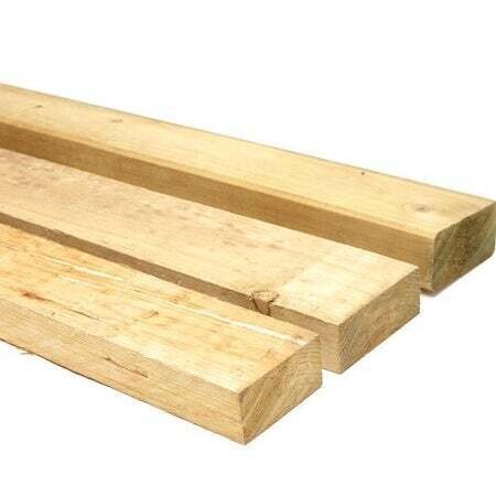 Treated Pine Fence Rails