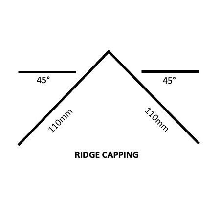 Ampelite Polycarbonate Ridge Capping - Type B